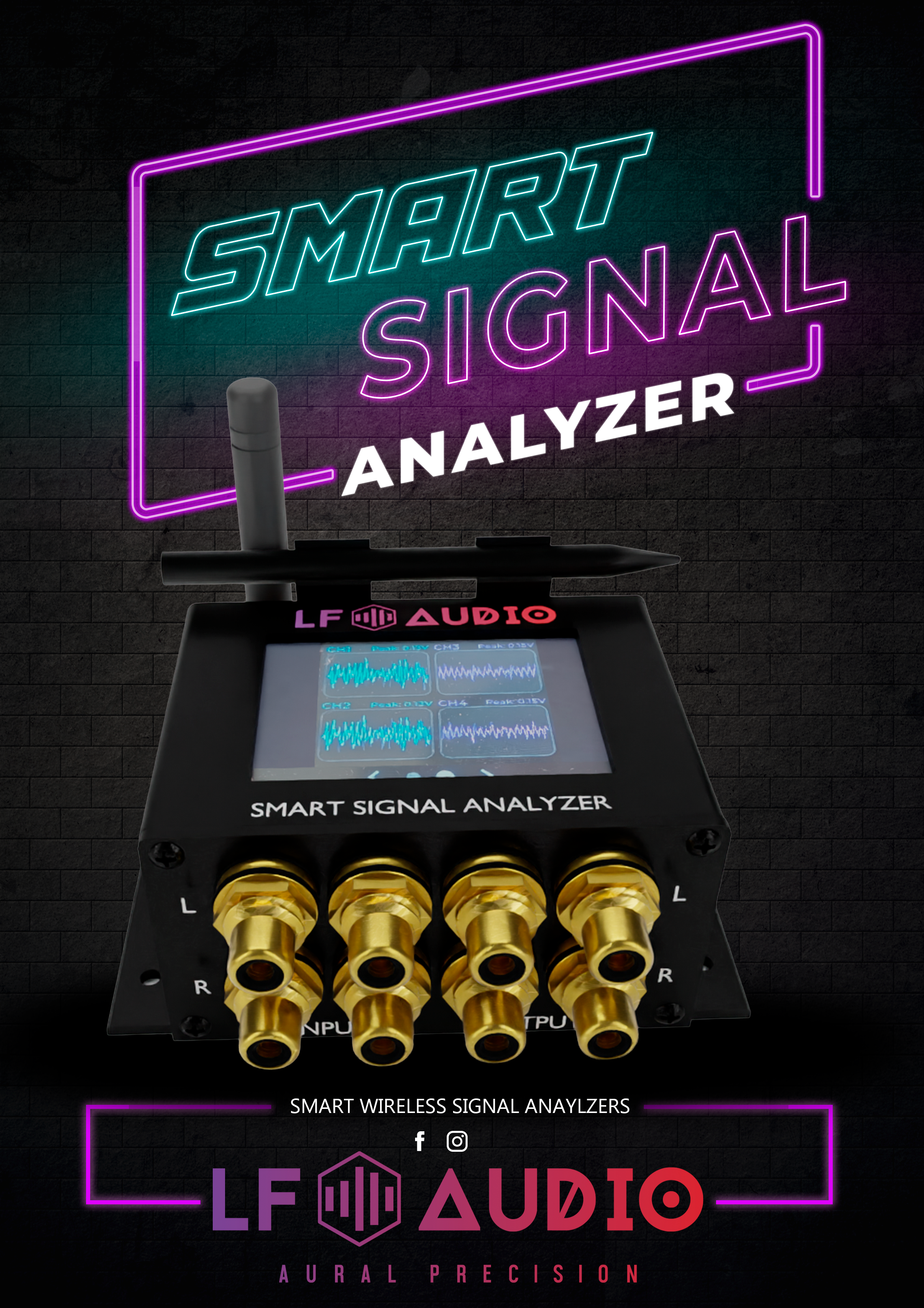 Smart Signal Analyzers — FFT, THD, Oscilloscope | LF Audio