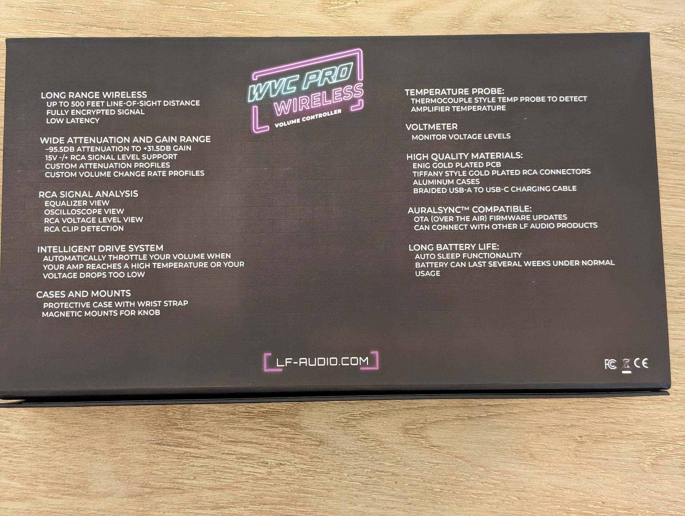 (WVC-PRO) Wireless Volume Controller - PRO – LF Audio